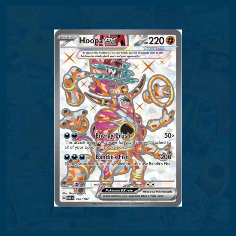 Hoopa Ex (226/182) Full Art | Paradox Rift | Pokemon TCG Card | Shopee ...