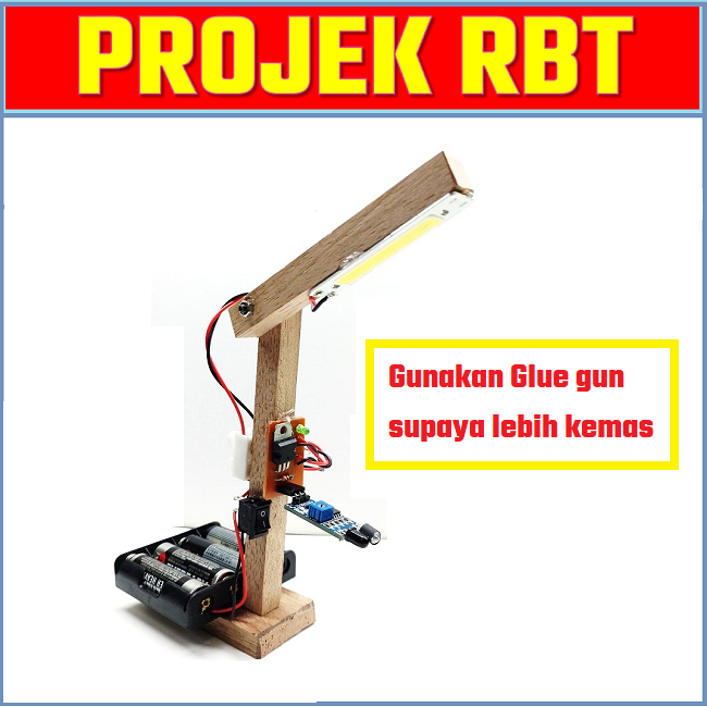 [RBT] Lampu Meja Automatik Bersensor Inframerah RBT T3 || lampu led ...
