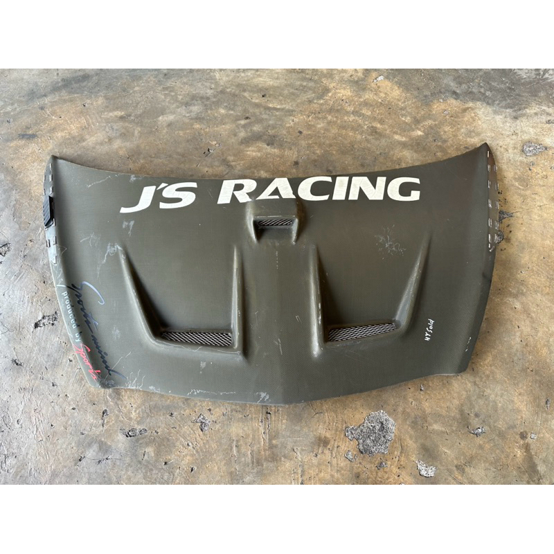 🇯🇵 Honda Jazz Fit GD3 Bonnet Carbon J’S Racing Style For GD1/GD2/GD3 ...