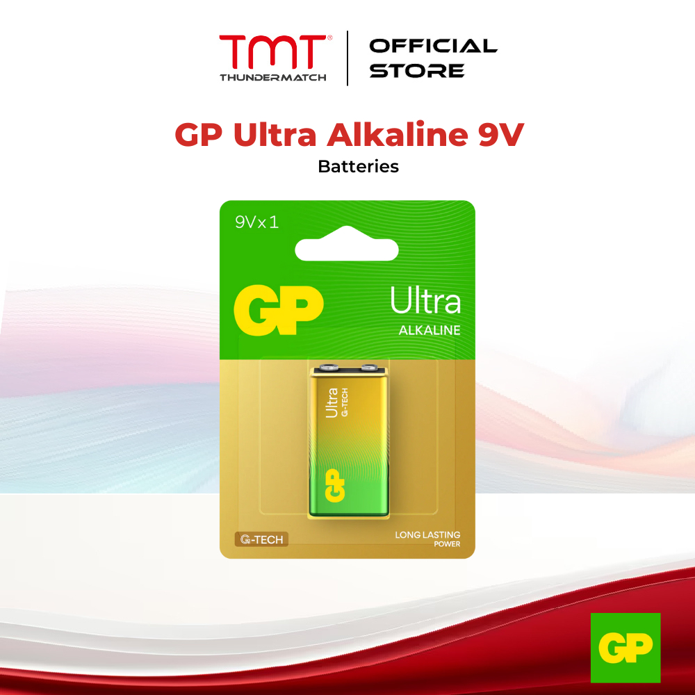 GP Battery Ultra Alkaline Applicable for Smart Tag/Max Tag (9V/1 Pc ...
