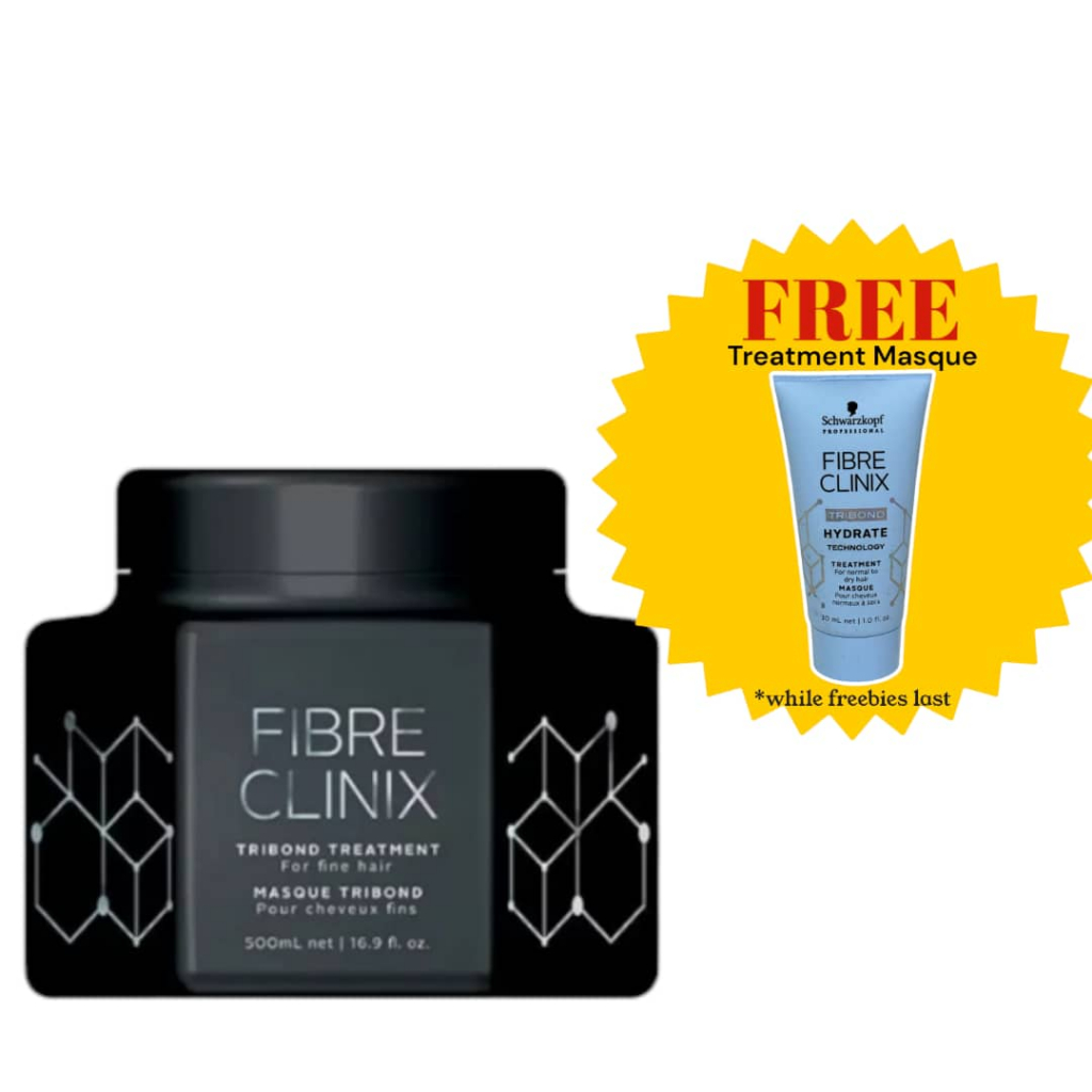 Schwarzkopf Fibre Clinix Tribond Treatment Fine 500ml Free Fibre Clinix ...