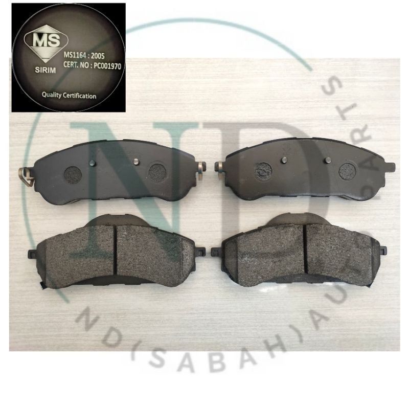 FORD RANGER RAPTOR / RANGER T7 T9 / EVEREST (2012'') D2411 REAR BRAKE ...