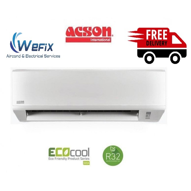 [MELAKA AREA] ACSON Air conditioner Non Inverter (R32 Gas) | Shopee Malaysia