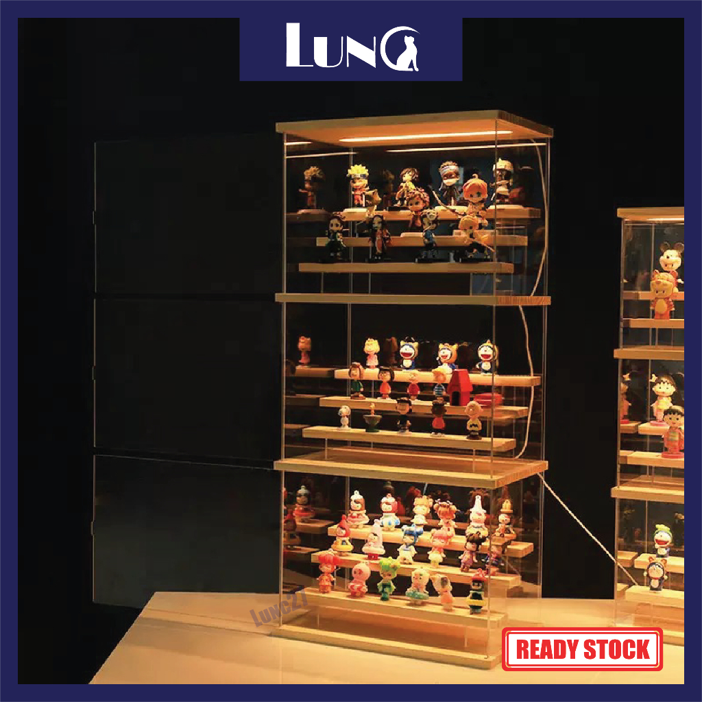 Transparent Storage Box Lego Display Box Figure Mini Lego Display Rack ...