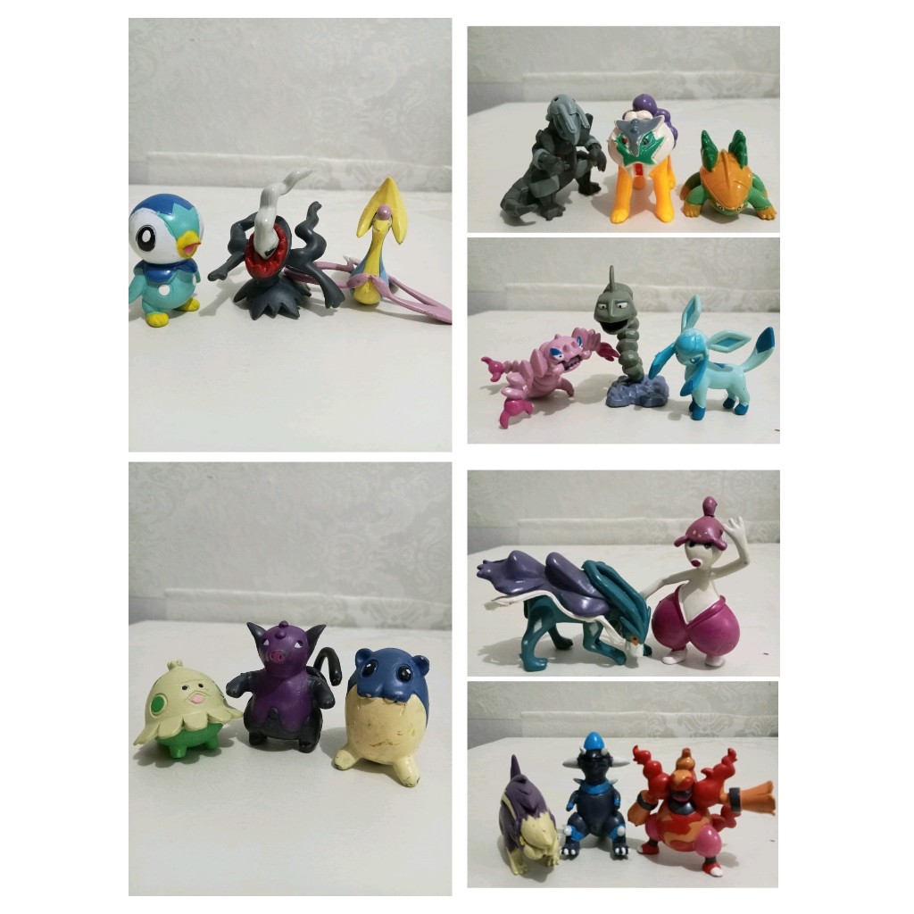 POKEMON MINI FIGURES NINTENDO TOMY ETC COPYRIGHT PRELOVED | Shopee Malaysia
