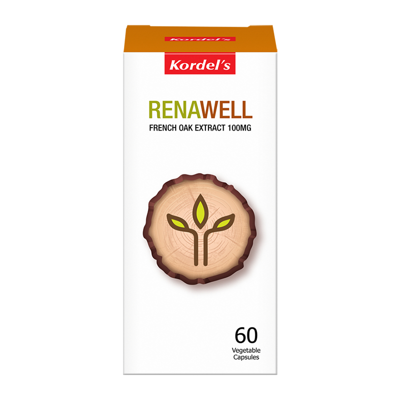 Kordel's Renawell Robuvit® French Oak Extract 100mg Vegetable Capsule ...