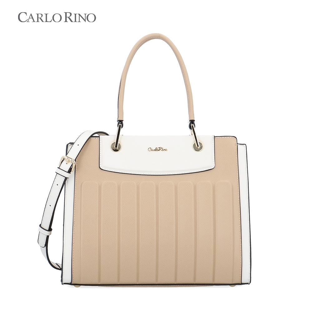 Carlo Rino Lottie Top Handle - Khaki | Shopee Malaysia