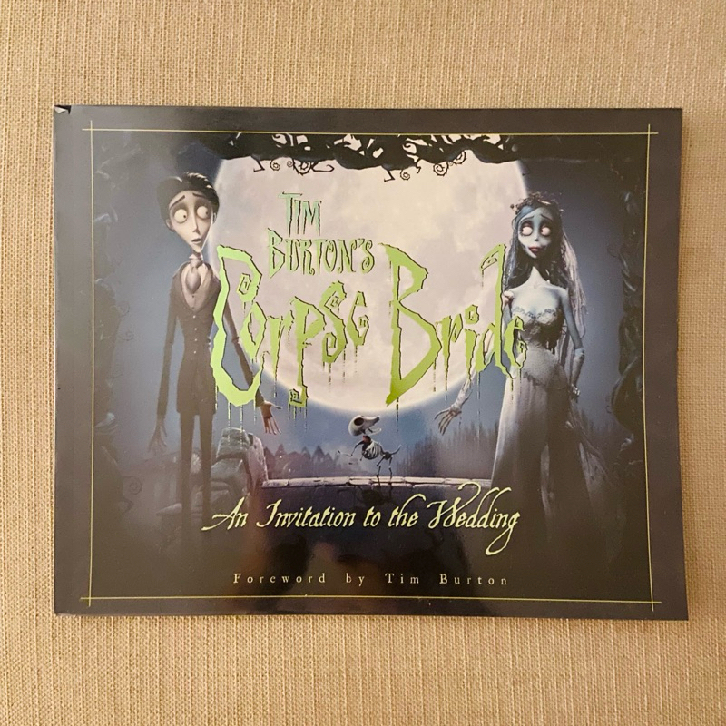 Tim Burton’s Corpse Bride An Invitation to the Wedding Secondhand book ...