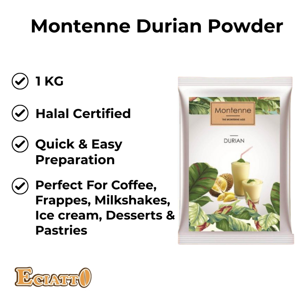 MONTENNE Durian Powder Is For Durian Chocolate Cake Mochi Paste Frozen ...