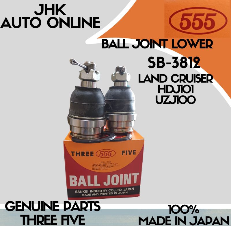 SB-3821 BALL JOINT LOWER FRONT TOYATA LAND CRUISER HDJ101 UZJ100 100% ...