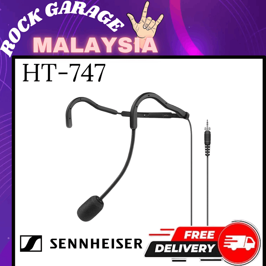 Sennheiser HT 747 Supercardioid Fitness Headset Microphone with ...