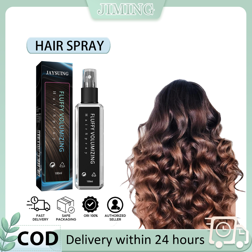 Jaysuing Hair Styling Spray Volumizing Shaping Long-Lasting Curl ...