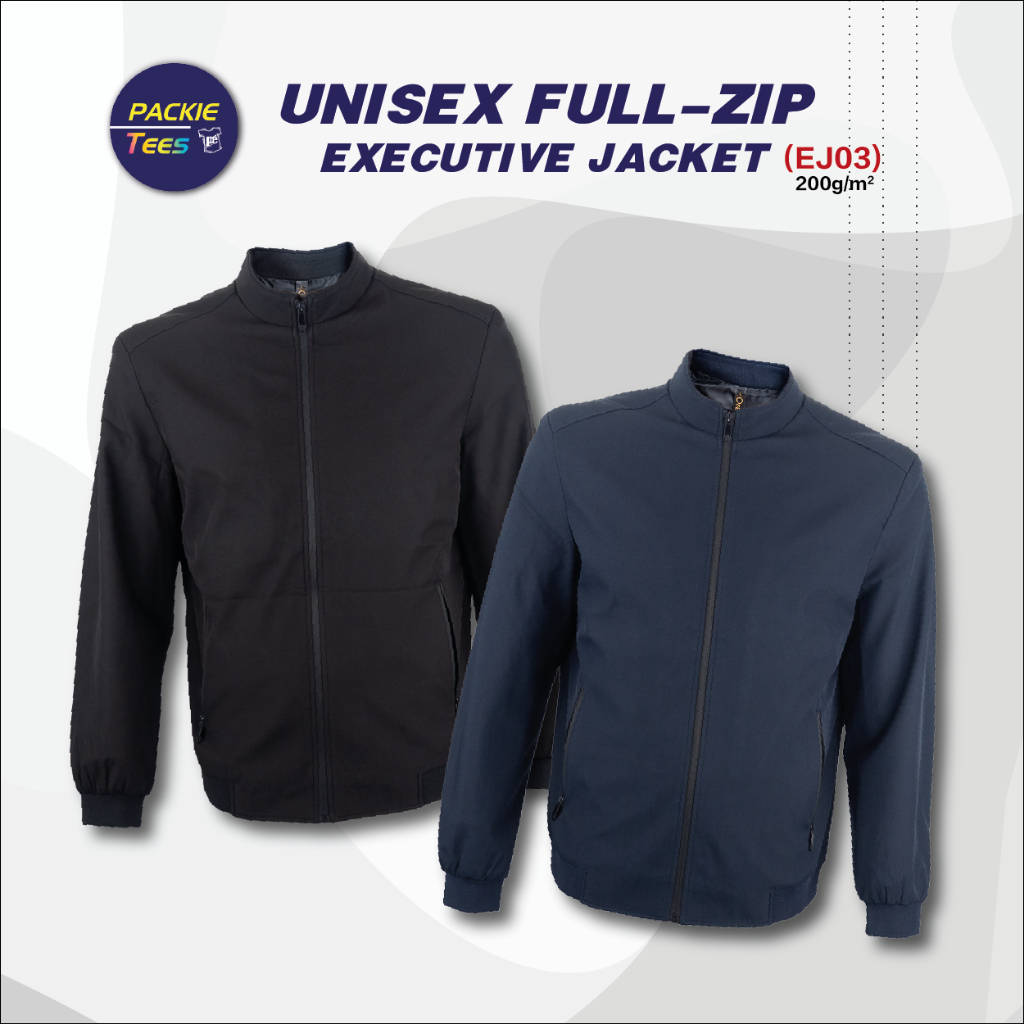 BOMBER JACKET EJ03 COMBO 100% POLYESTER CEO EXECUTIVE JACKET UNIFORM ...