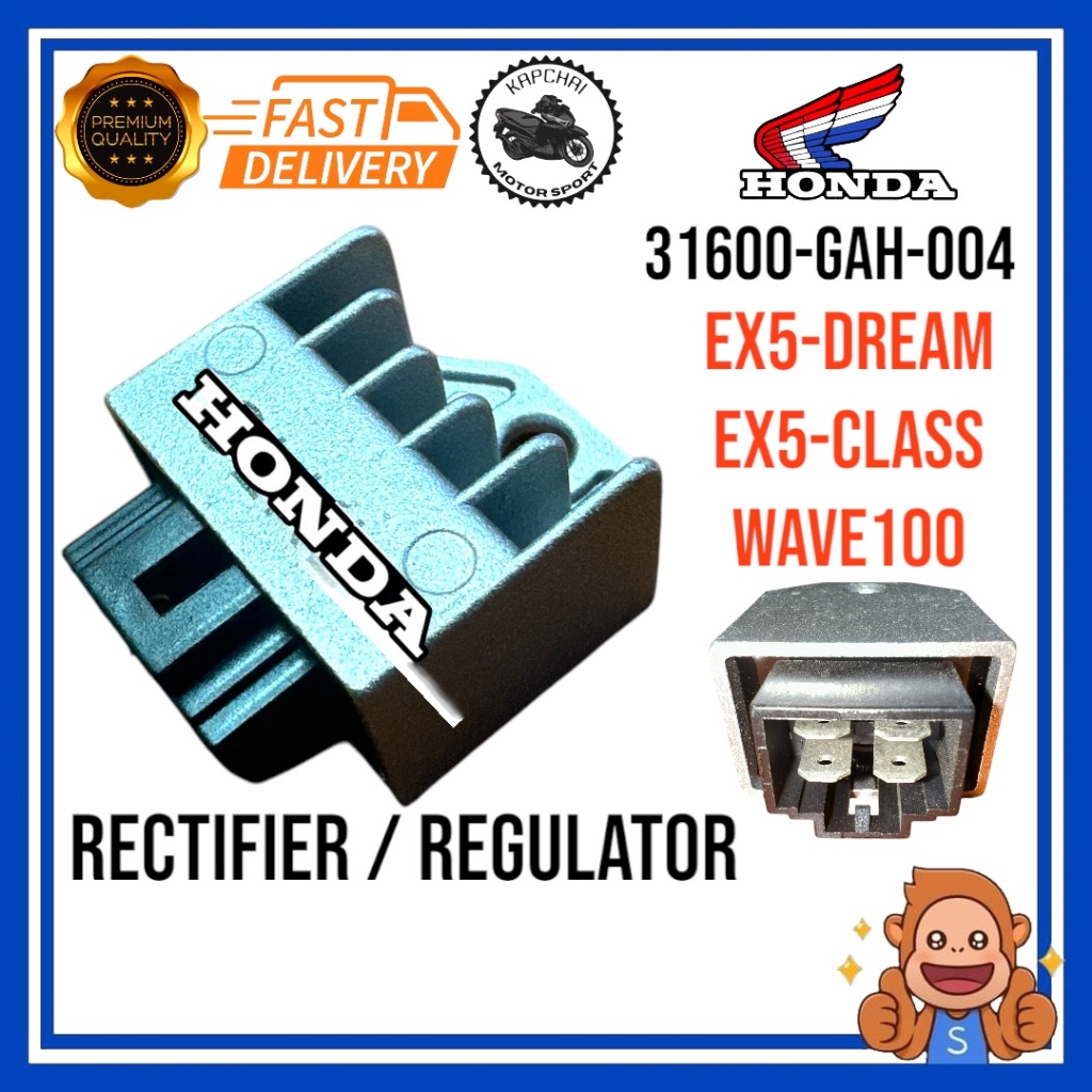 RECTIFIER HONDA EX5CLASS DREAM WAVE100 REGULATOR | Shopee Malaysia