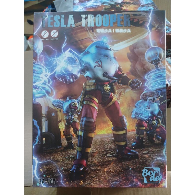 BORDER MODEL 1/12 TESLA TROOPER FROM RED ALERT 2 | Shopee Malaysia