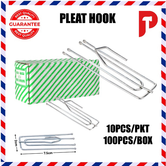 #8430 Curtain Pleat Hook 🔥 Ready Stocks 🔥 Penyangkut Cangkuk Langsir ...