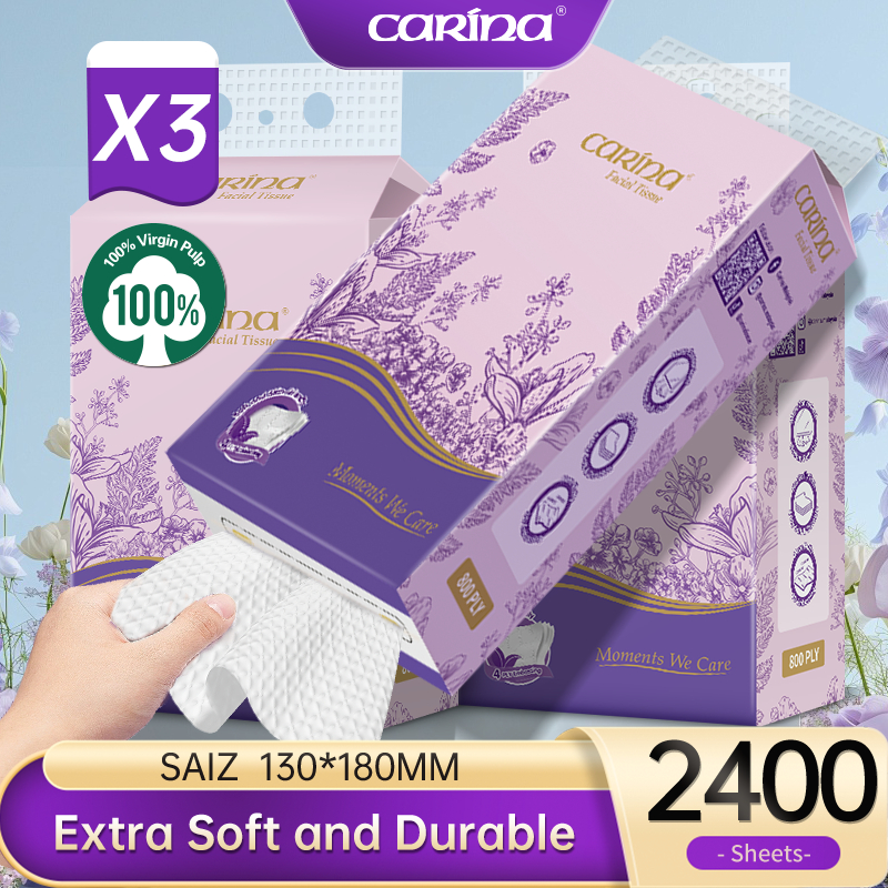 [Shopee Choice] 3pack-4-ply Kitchen Tissue 2400 Sheets Hanging Drawer ...