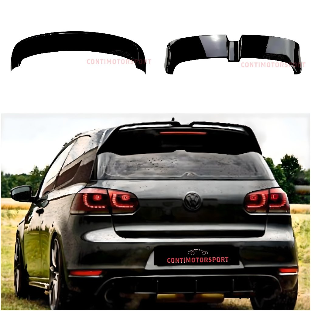 Golf Mk6 RZ OETTINGER SPOILER FIT TSI OR GTI STYLE REAR WING VOLKSWAGEN ...