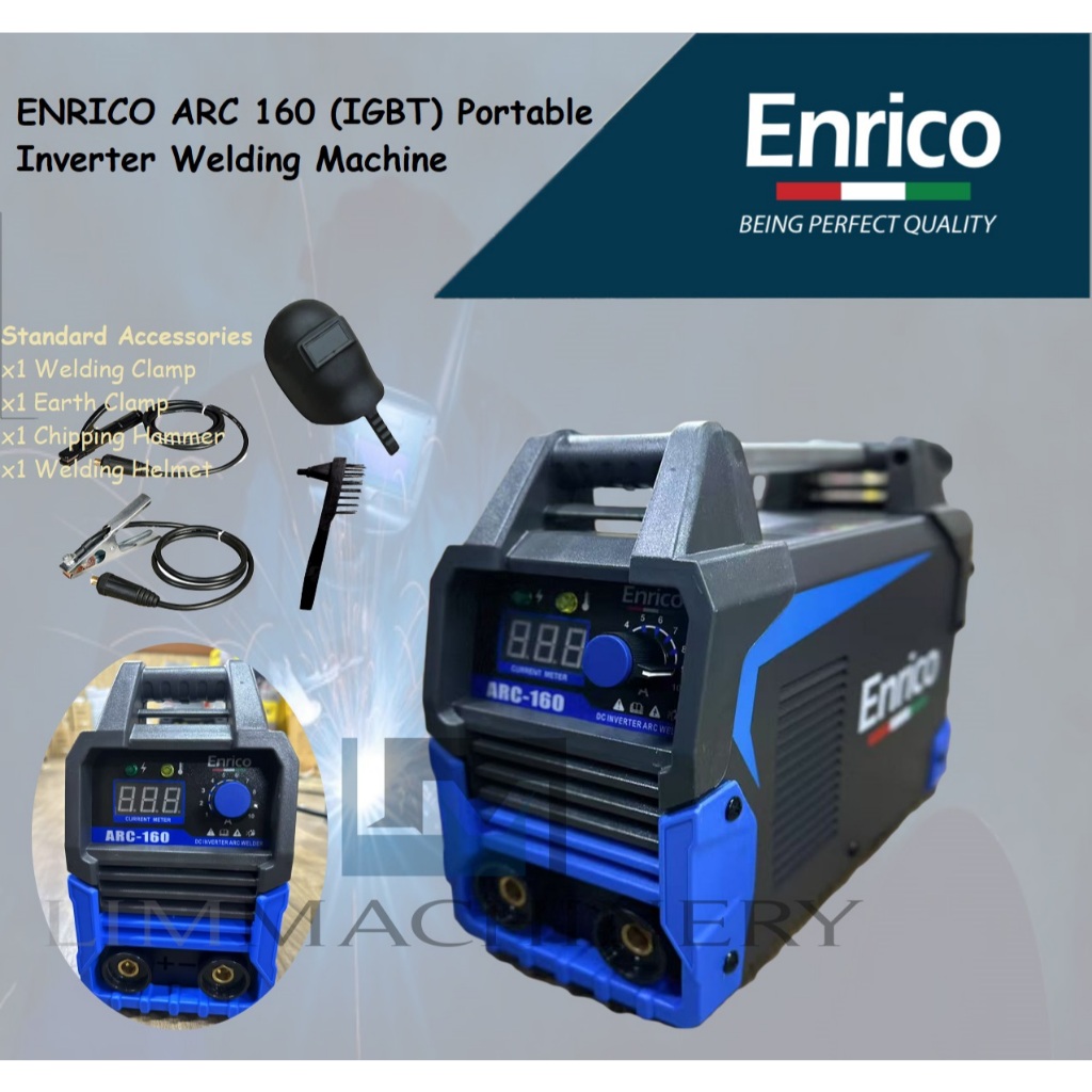 Enrico ARC 160 / ARC 200 / ARC 250 Portable Inverter Welding Machine ...