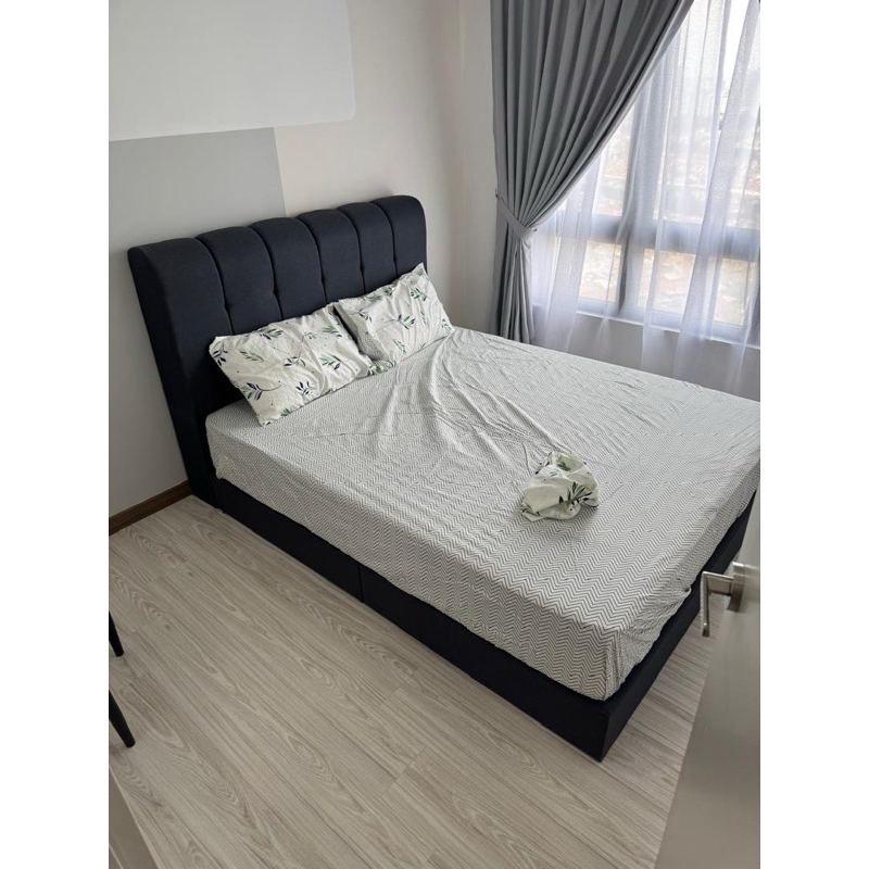 (𝟑 𝑫𝑨𝒀𝑺 𝑫𝑬𝑳𝑰𝑽𝑬𝑹𝒀 𝑲𝑳 & 𝑺𝑬𝑳𝑨𝑵𝑮𝑶𝑹)Set Katil Queen Divan Queen (Semenanjung ...