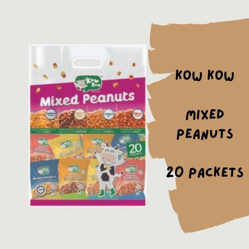 KOW KOW MIXED PEANUTS (20 PACKETS) | Shopee Malaysia