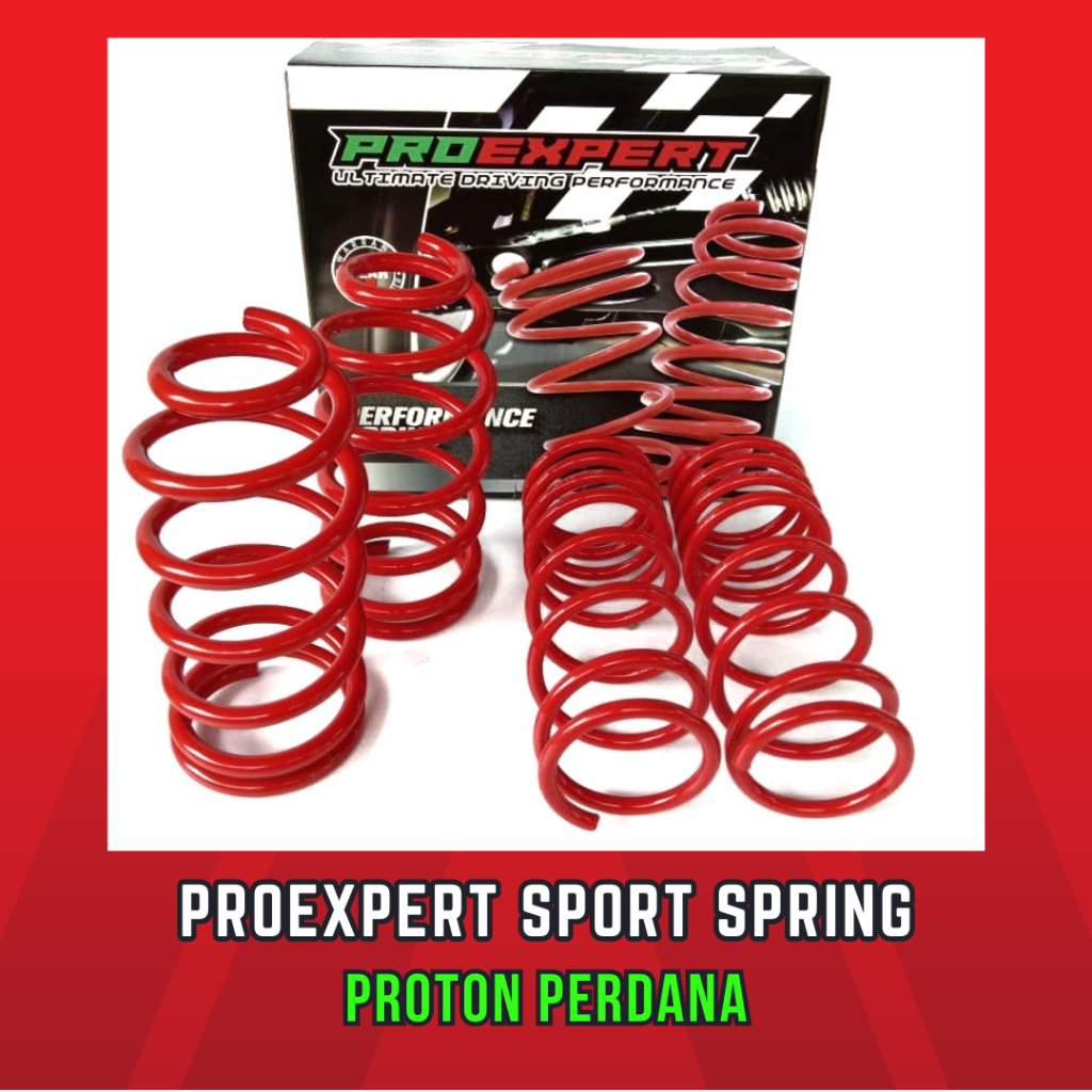 PROTON PERDANA V6 LOWERED SPORT SPRING PROEXPERT | Shopee Malaysia