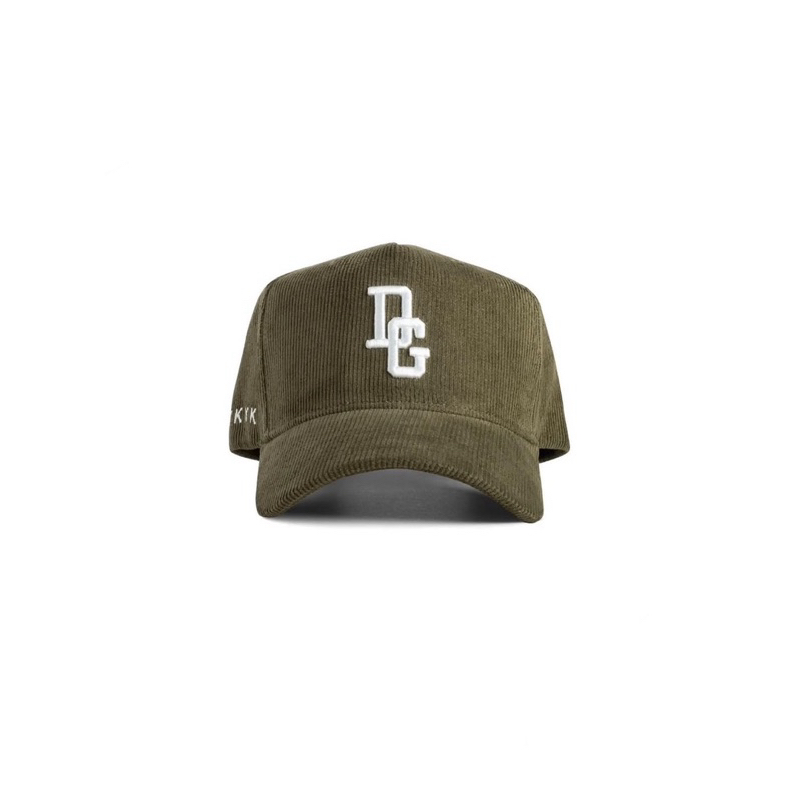DG CORDADROY Tan DG Logo Snapback Original Hat | Shopee Malaysia