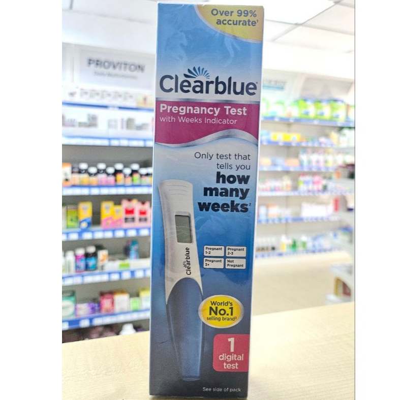 Clearblue Digital Pregnancy Test With Weeks Indicator | Shopee Malaysia