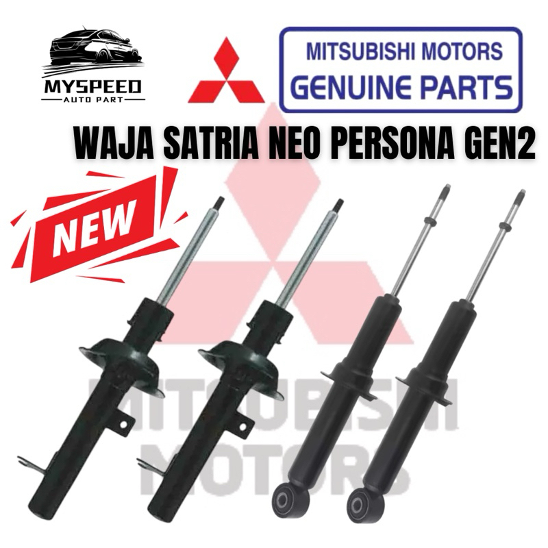 PROTON WAJA GEN2 PERSONA SATRIA NEO FRONT & REAR SHOCK ABSORBER ASSY ...