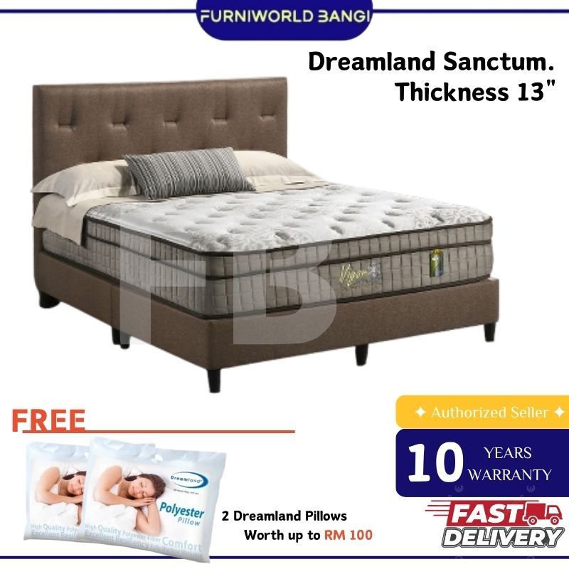 Dreamland Ice cool Vigor Mattress 12" Tilam Queen | Shopee Malaysia
