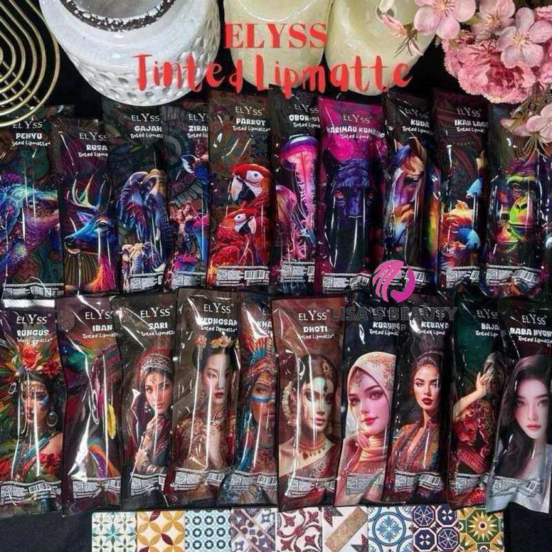 Elyss Tinted Lipmatte Ori HQ READY STOCK Lipstick Makeup Lipstik ...