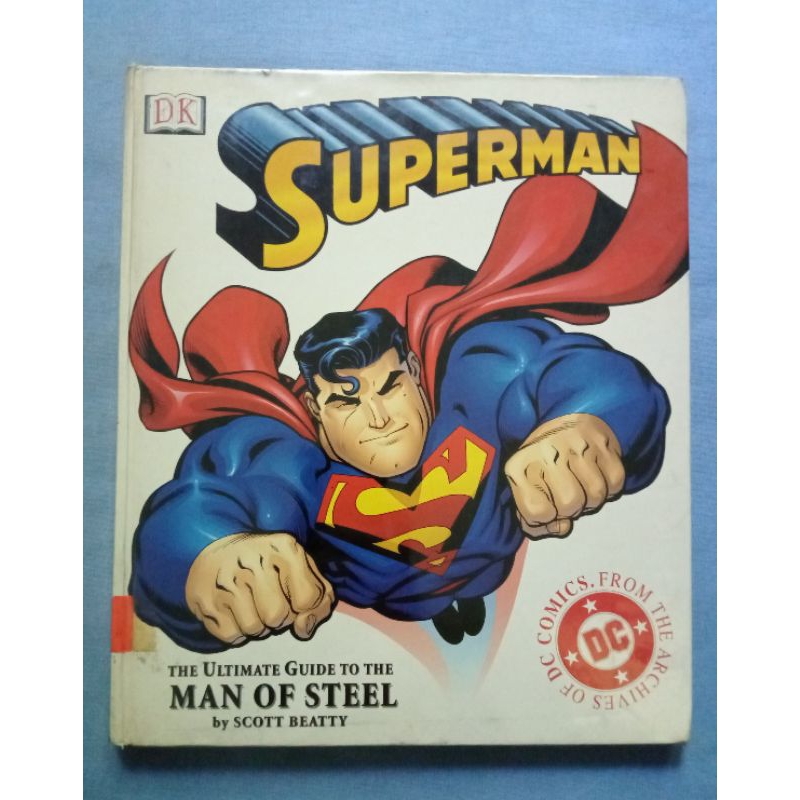 preloved SUPERMAN the ultimate guide to the man of steel | Shopee Malaysia