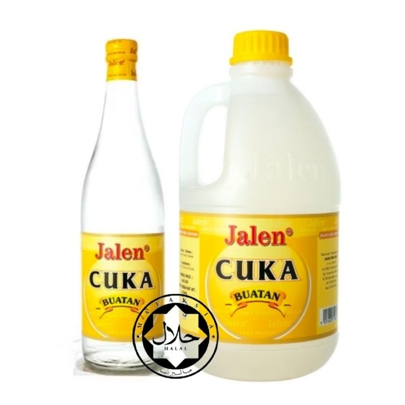 JALEN Halal Cuka Buatan | Vinegar 325ml & 2L | Shopee Malaysia