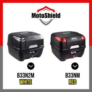 GIVI B33NM B33N2M ATLAS 33L Top Box Monolock With Base Plate | Shopee Malaysia