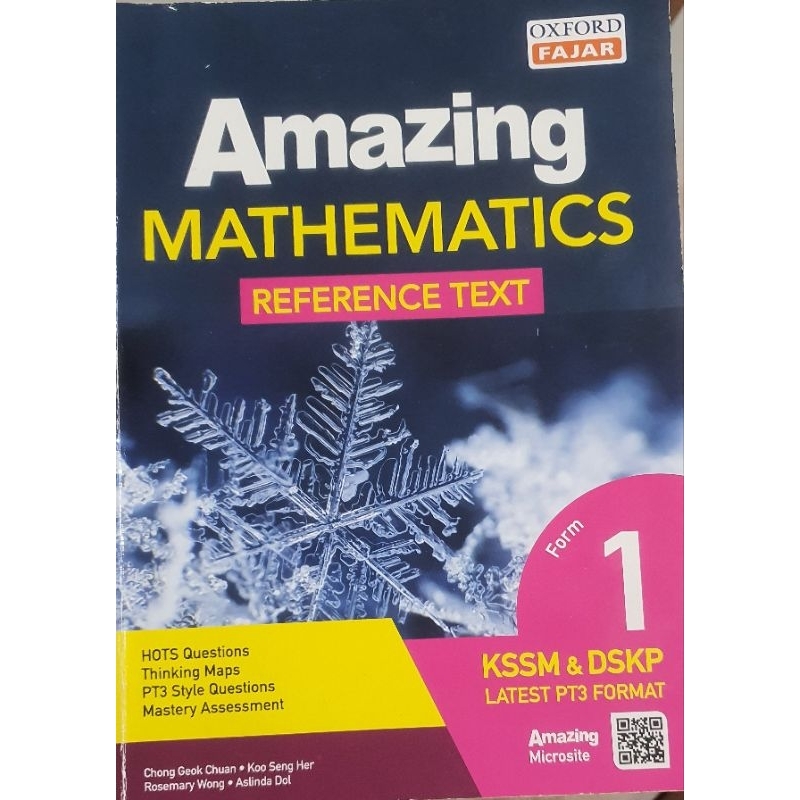 Mathematics KSSM Form 1 | Shopee Malaysia