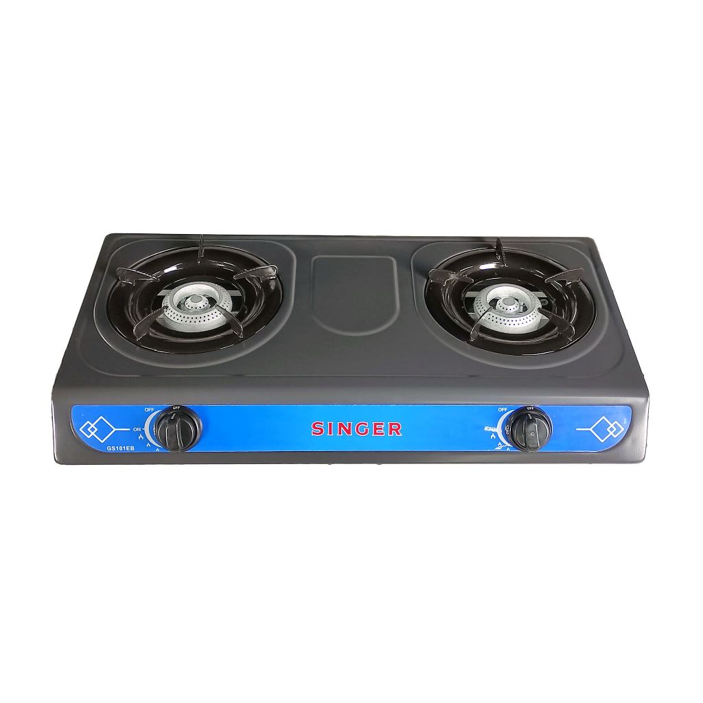 SINGER Double Burner Gas Stove (GS101EB) | Shopee Malaysia