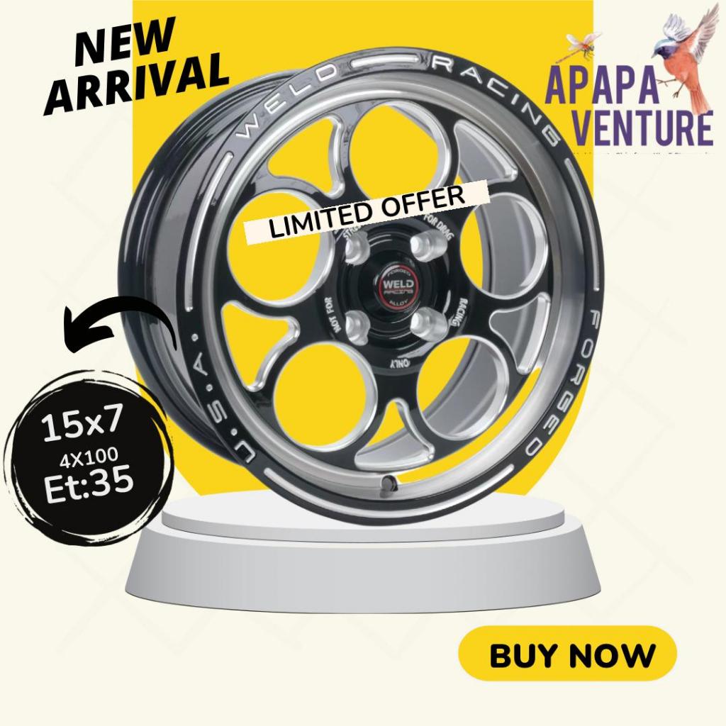 Sport RIM 15 inch 15x6.5 or 15x7 | Shopee Malaysia