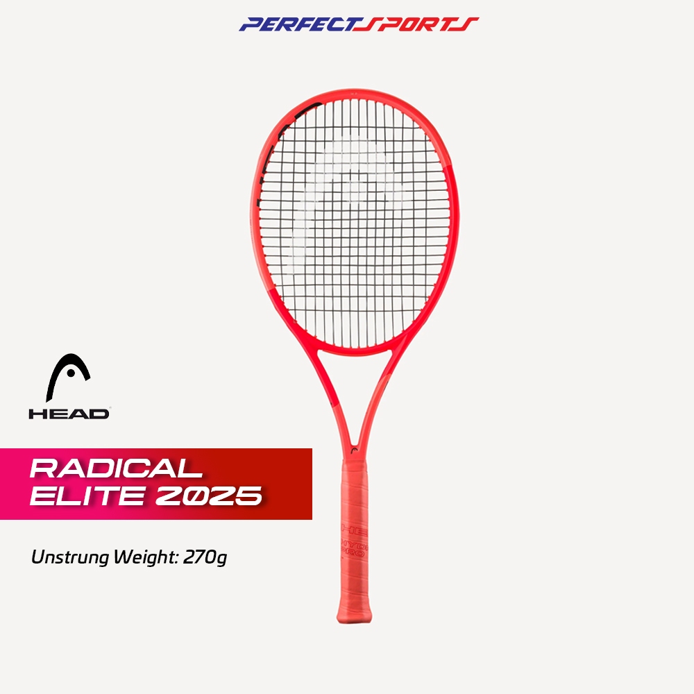 [Free String + Grip] HEAD Radical ELITE 2025 Tennis Racket GRIP 2 ...