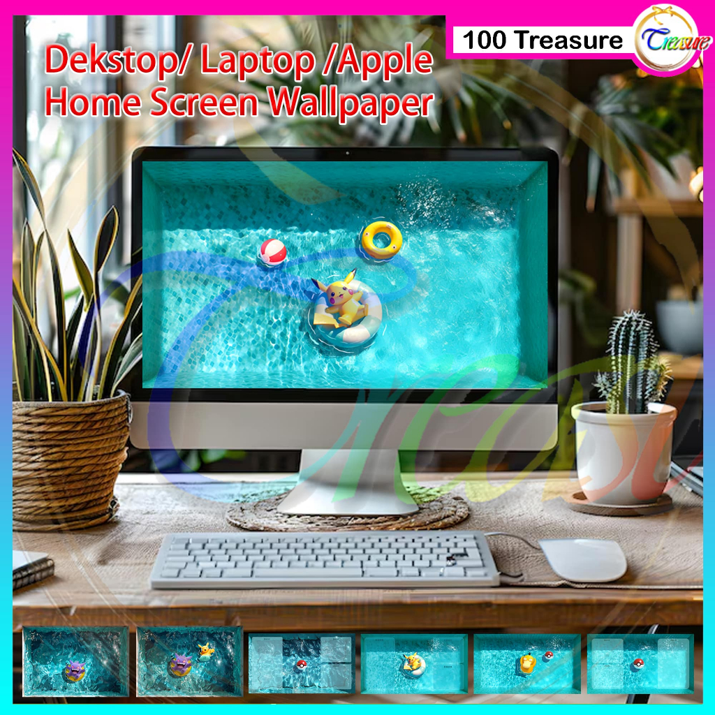Digital goods: Dekstop/Laptop/Apple/Windows Home Screen 3D Wallpaper ...