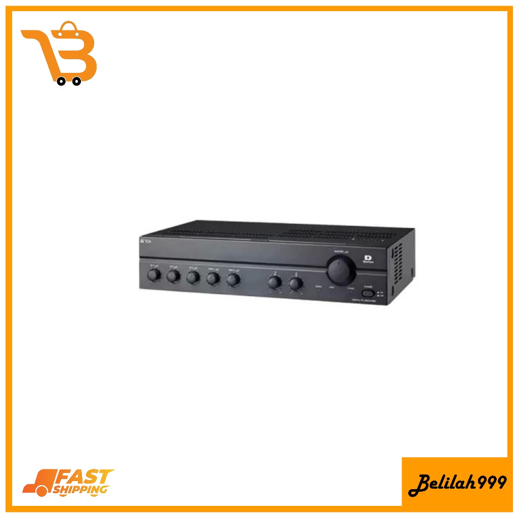TOA Public Address Mixer Power Amplifier Model: A-2030D | Shopee Malaysia