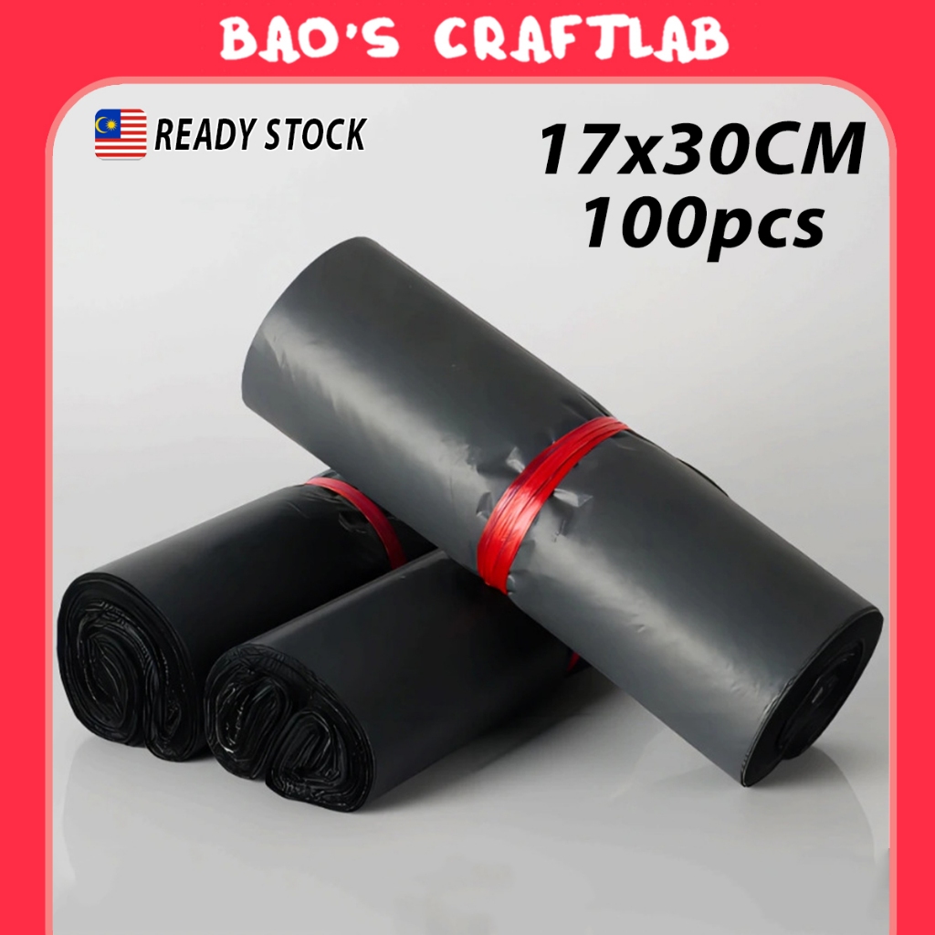 17x30cm Courier Bag Parcel Bag Packaging Bag Parcel Plastic Plastik Pos ...