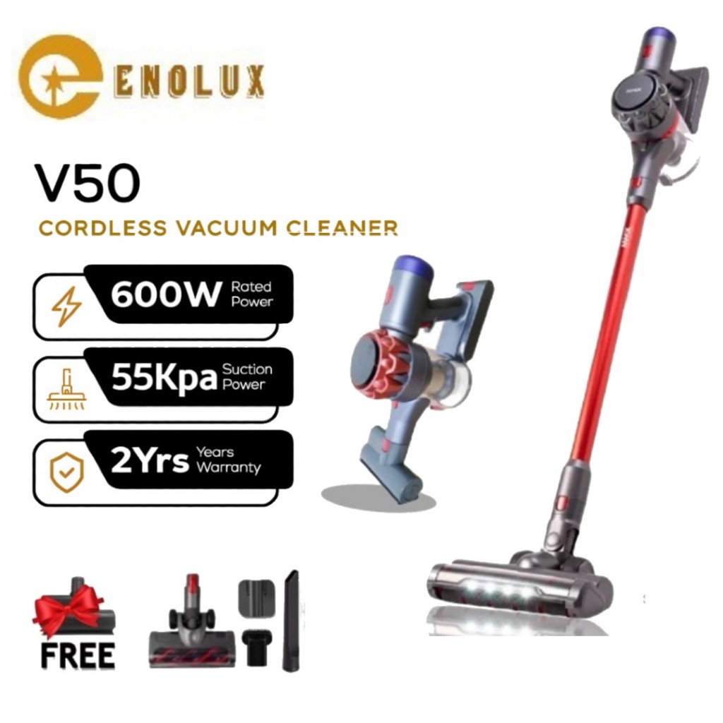 🔥2024 NEW🔥 ENOLUX V50 PRO Cordless Vacuum Cleaner FREE Dust Mite High ...