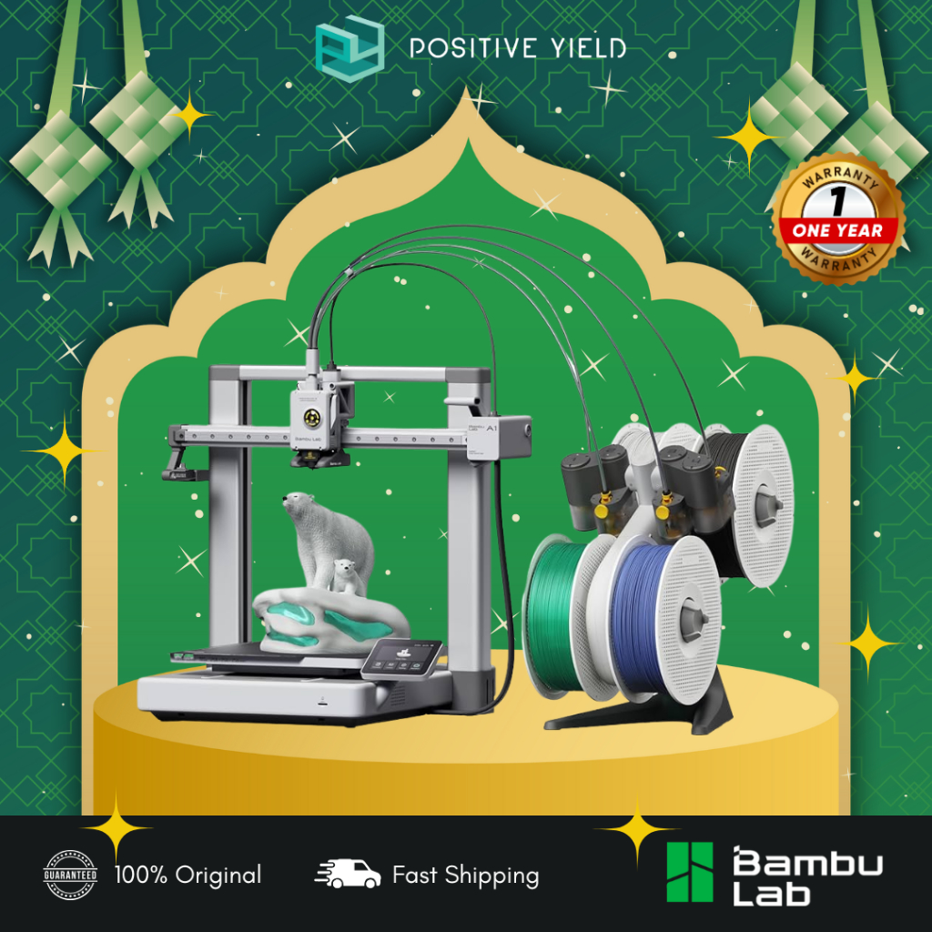[Ready Stock] BambuLab A1 AMS Combo | 3D Printer | FDM | Multicolor ...