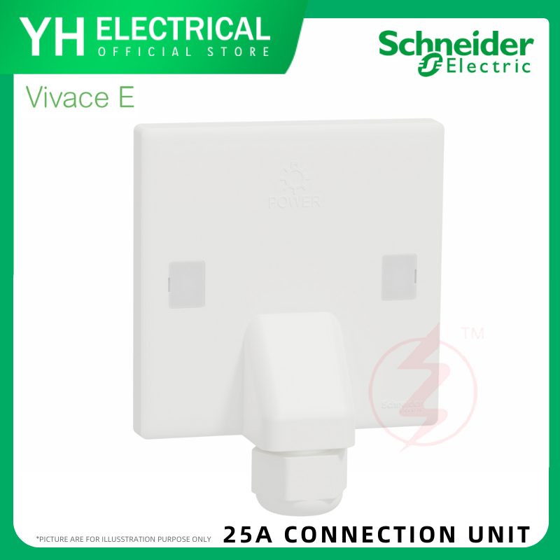 Schneider Vivace E 25A Water Heater Connection Unit 250VAC IP25 ...
