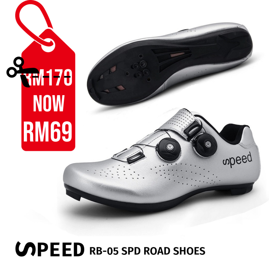🔥Ready Stock🔥RB-05 SPD ROAD SPD Cleat Cycling Shoes Bicycle Shoes Road ...