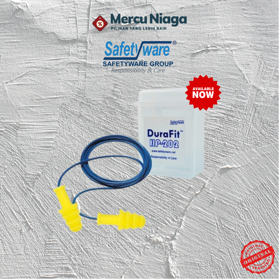 SAFETYWARE HP202 DuraFit Reusable Corded Ear Plugs | Shopee Malaysia