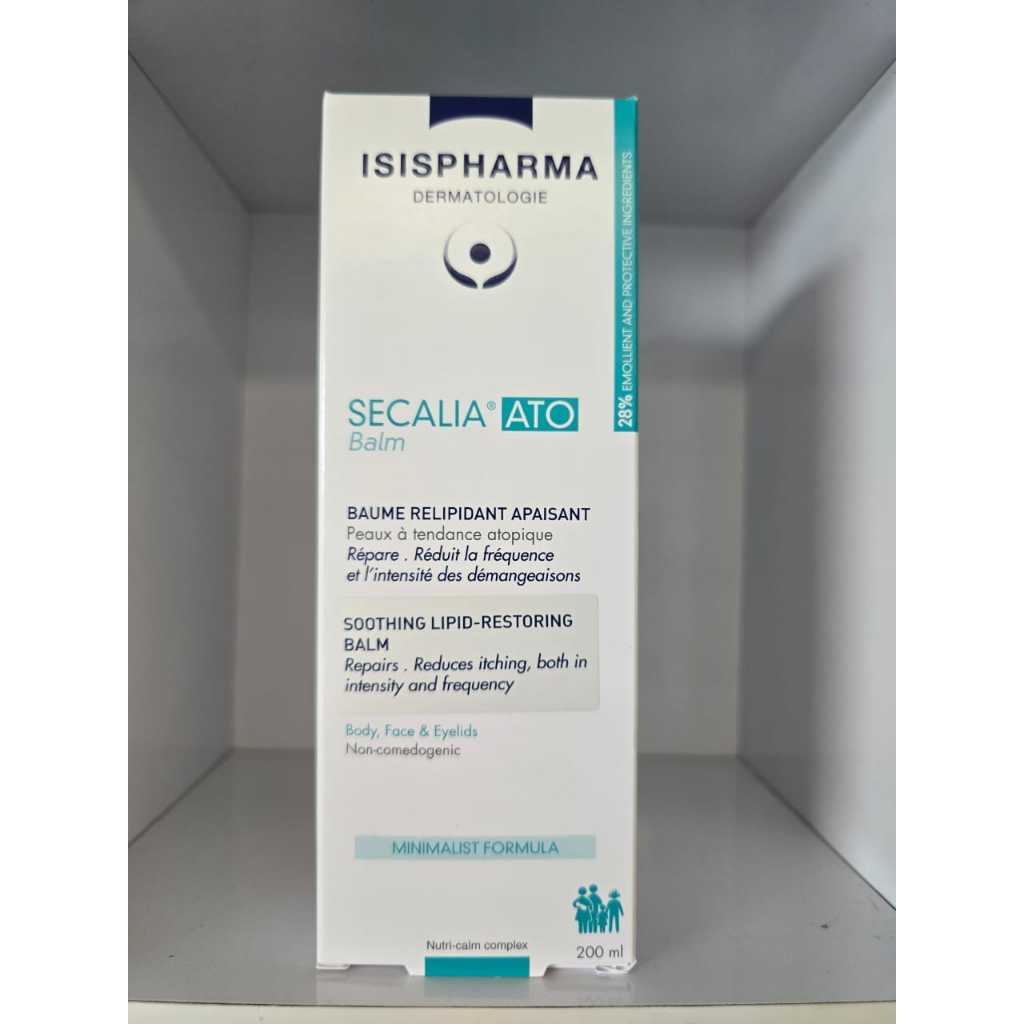 ISISPHARMA SECALIA ATO SOOTHING LIPID-RESTORINT BALM 200ml | Shopee ...