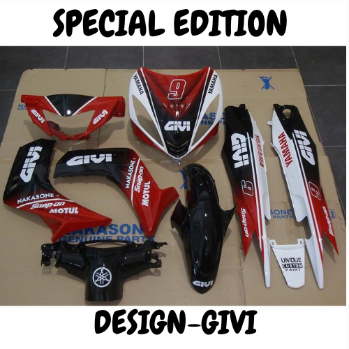 YAMAHA LC V4 V6 /Y15 V1 V2 Y16 COVER SET SPECIAL EDITION DESIGN GIVI ...