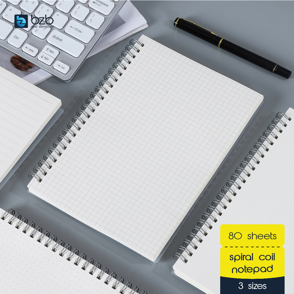 Spiral Coil Notebook 80 Sheets Journal Diary Note Book Notepad School ...