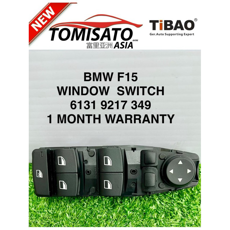BMW F15 X5 F16 X6 POWER WINDOW SWITCH (TIBAO) | Shopee Malaysia